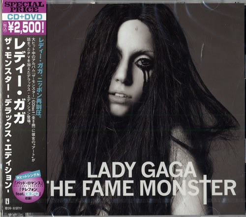 Lady Gaga The Fame Monster [Deluxe Edition] Japanese 2-disc CD/DVD set ...